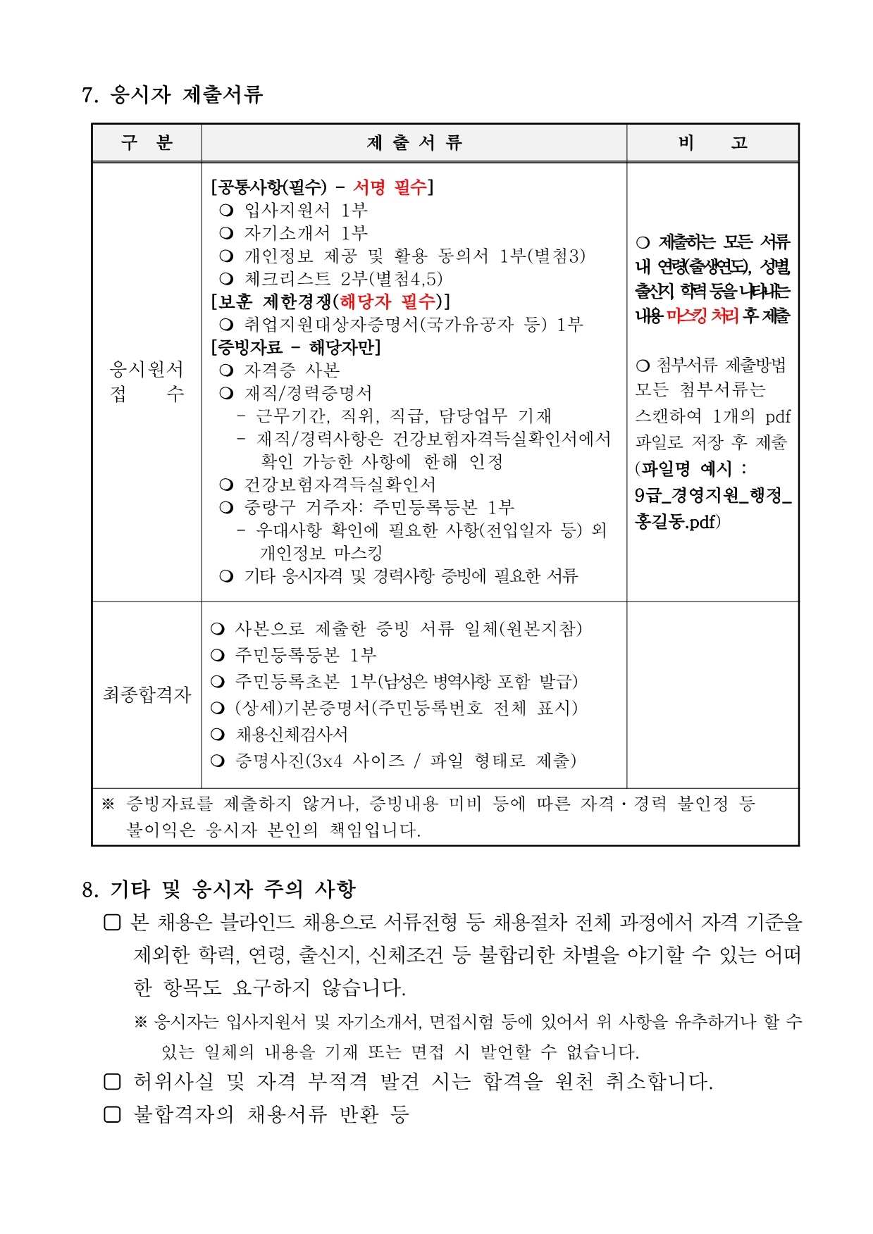 중랑문화재단 신입직원 채용 공고자소서항목 우리 재단에 지원하게 된 동기와 지원분야와 관련된 본인의 역량 최근 5 년내 겪은