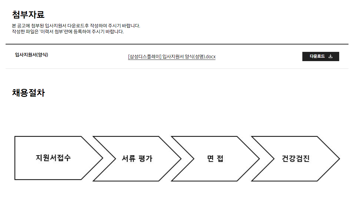 삼성디스플레이 채용공고 2023 경력 빅데이터·ai인공지능 공정관리 기계·설비·화학 반도체·디스플레이 자소설닷컴 합격자소서